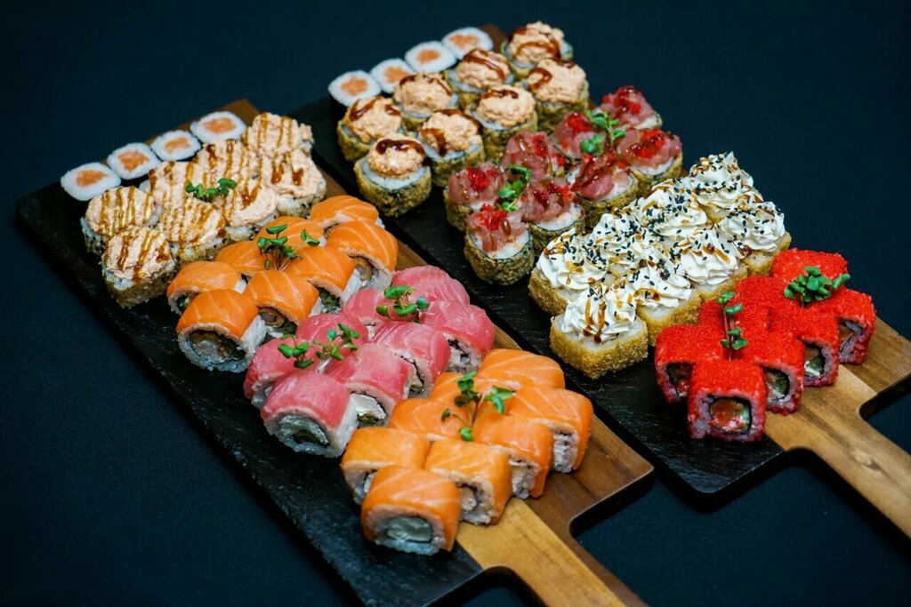 Suşi restoranı Sushi Lafka, Karağandı, foto