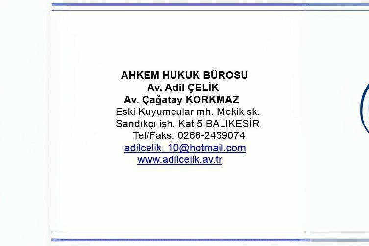 Hukuk büroları Ahkem Hukuk Bürosu, Balıkesir, foto