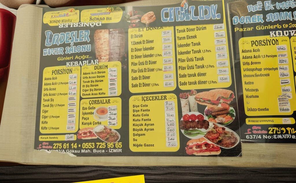 Kafe Kardeşler Döner Salonu, İzmir, foto