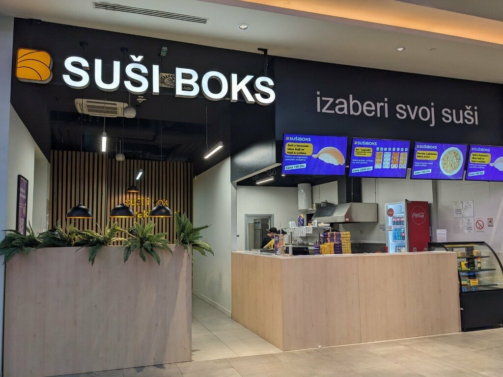 Suşi restoranı Sushi Boks, Belgrad, foto