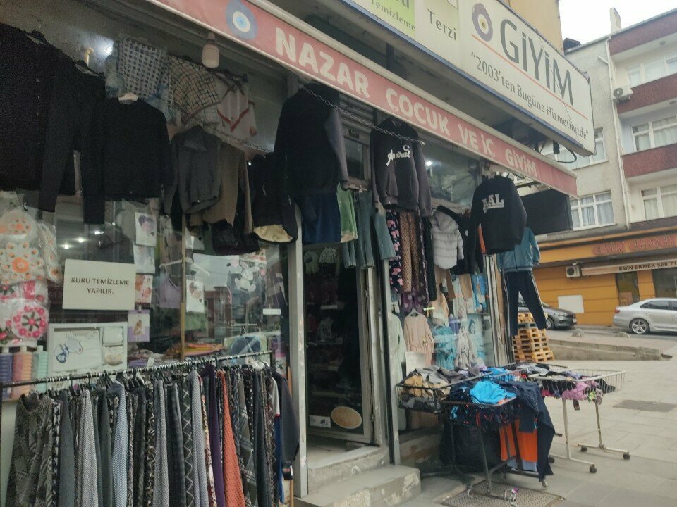 i̇ç giyim ve mayo mağazası Nazar Giyim, İstanbul, foto