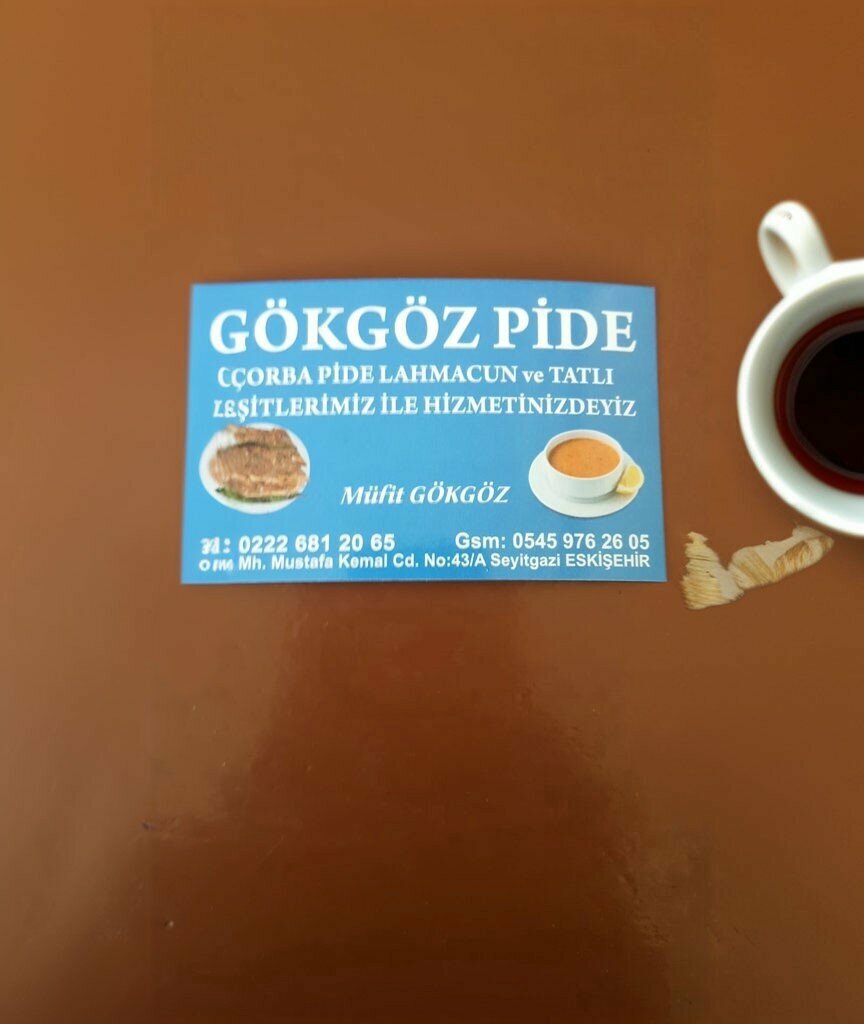 Restoran Gökgöz Pide Kebap Salonu, Seyitgazi, foto