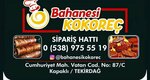 Bahanesi Kokoreç (Tekirdağ, Kapaklı, Cumhuriyet Mah., Vatan Cad., 87/A), restoran  Kapaklı'dan