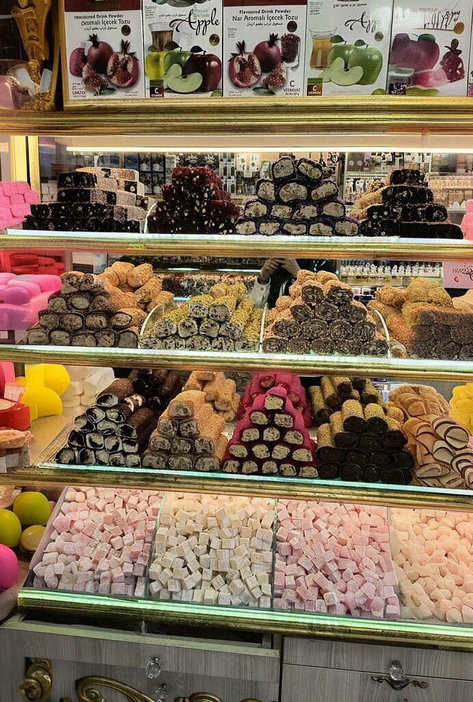 Gıda malzemeleri ve baharatlar Vezir Spice Center, İstanbul, foto