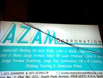 Azam Corporation (South Park Avenue No:22C, Defence Housing Authority, DHA Phase 2 Extension, Karachi), baskı hizmetleri  Karaçi'den