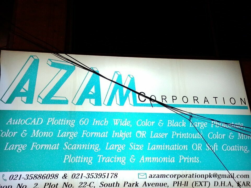 Baskı hizmetleri Azam Corporation, Karaçi, foto