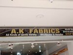 A. K fabrics (No:170A, Pakistan Employees Cooperative Housing Society, Block 3), mefruşat  Karaçi'den
