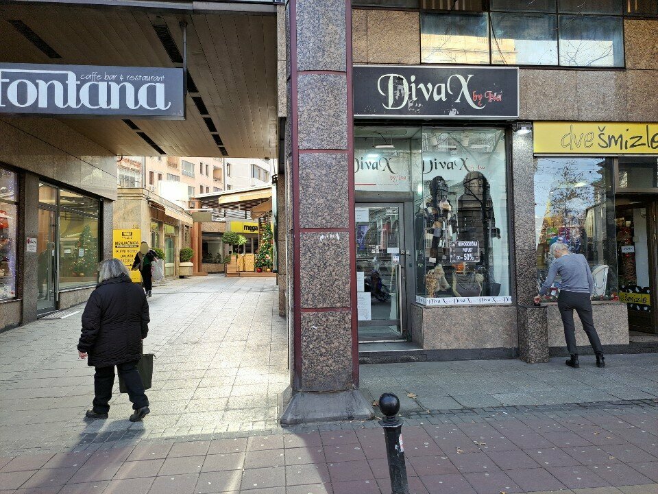 Giyim mağazası Divax by Iva, Belgrad, foto