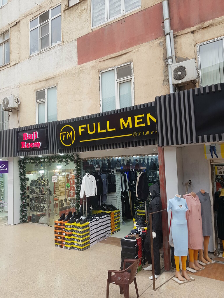 Giyim mağazası Full men, Bakü, foto