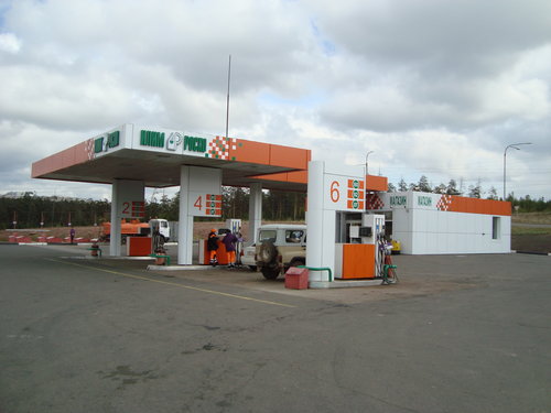 Benzin istasyonu Илим-Роско АЗС №6, Ust‑Ilimsk, foto