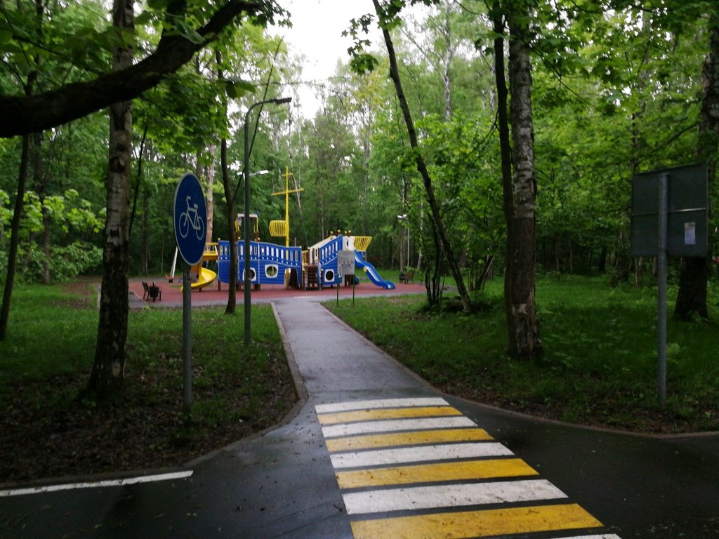 Oyun alanı Playground, Moskova, foto