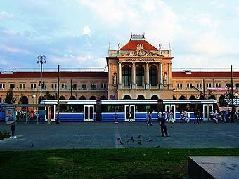 Tren istasyonu Gajnice, Zagreb, foto