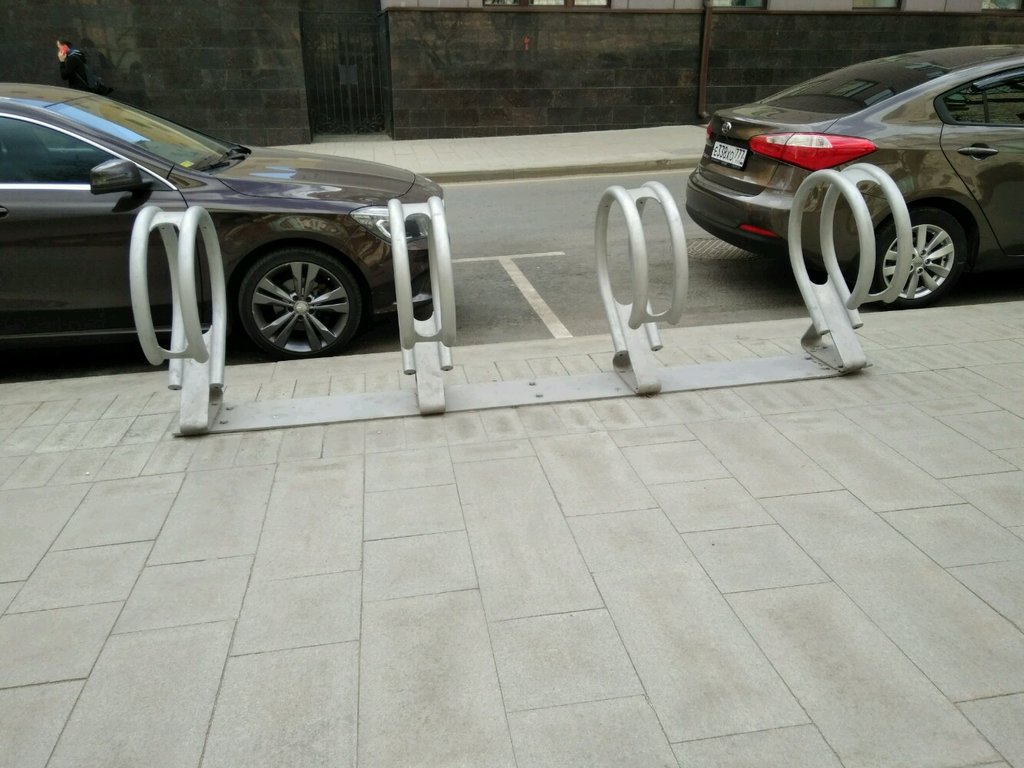 Bisiklet park yerleri Велопарковка, Moskova, foto