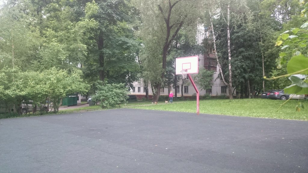 Spor alanı Баскетбольная площадка, Moskova, foto