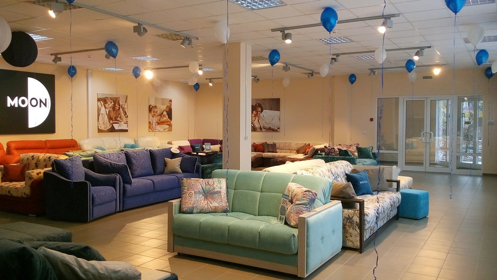 Koltuk takımı mağazaları Moon, Zvenigorod, foto