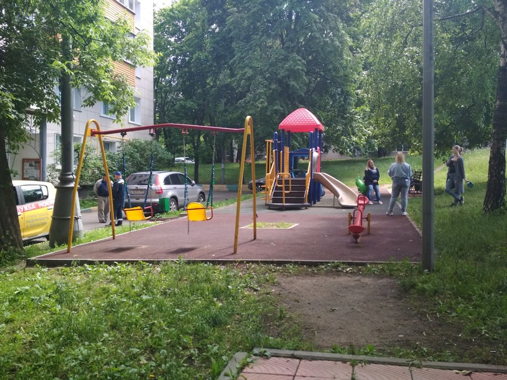 Oyun alanı Playground, Moskova, foto
