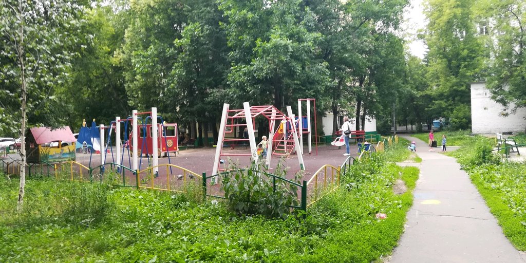 Oyun alanı Детская площадка, Moskova, foto