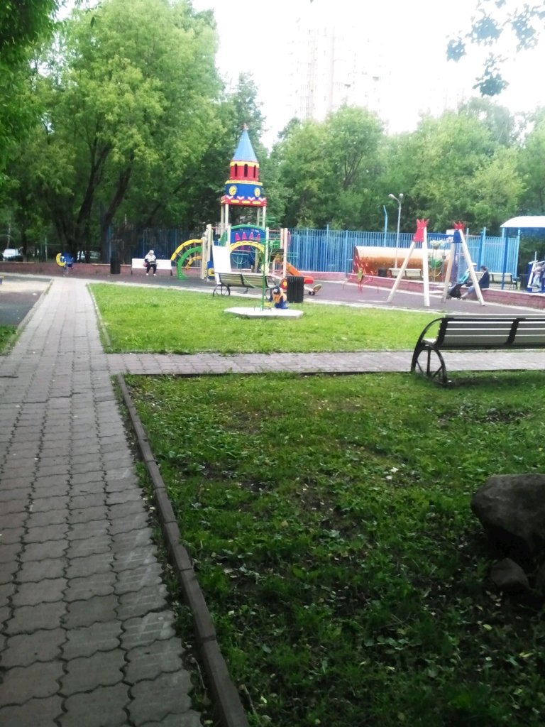 Oyun alanı Playground, Moskova, foto