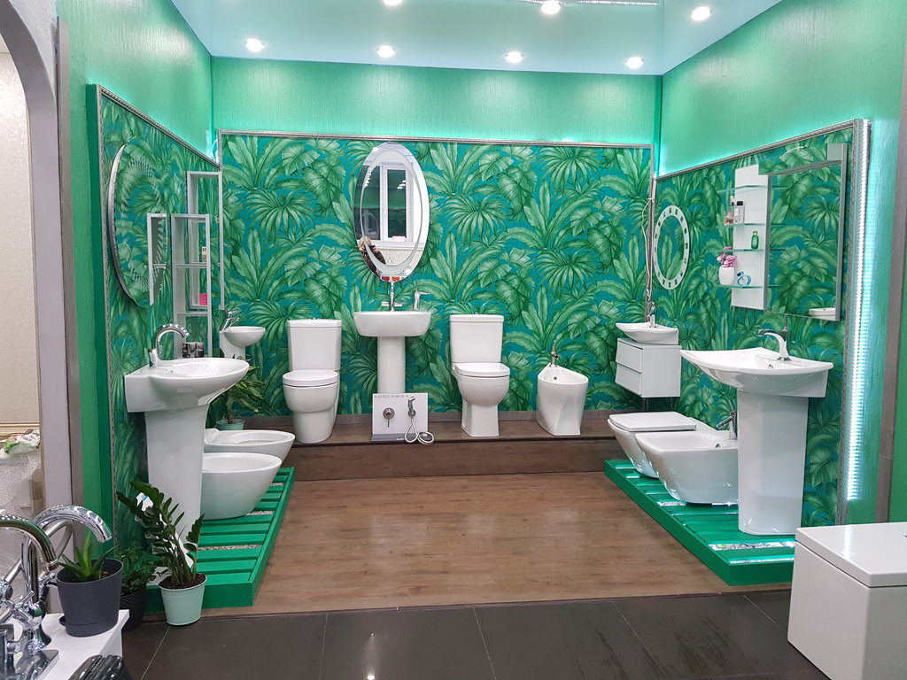 Banyo ve klozet mağazaları Lider Aqua, Moskova, foto