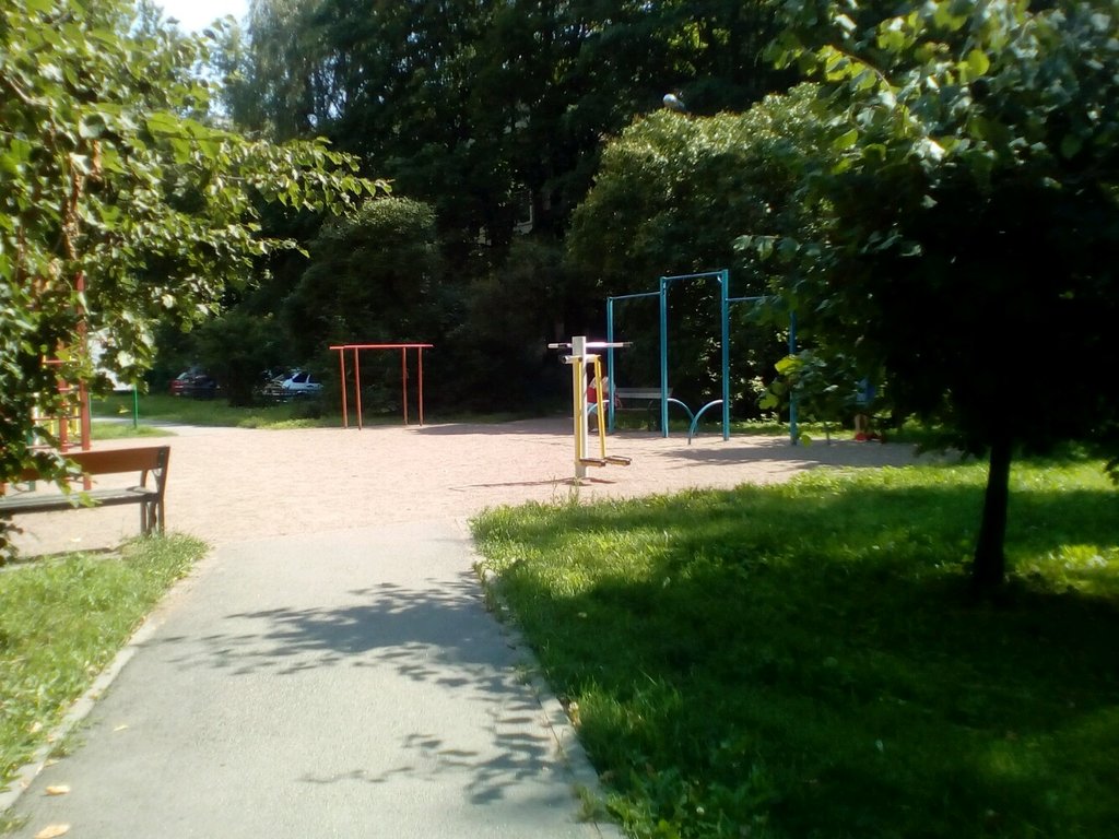 Spor alanı Спортивная площадка, Saint‑Petersburg, foto