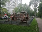 Playground (Moscow, Severniy Administrative Okrug, Khovrino District), oyun alanı  Moskova'dan