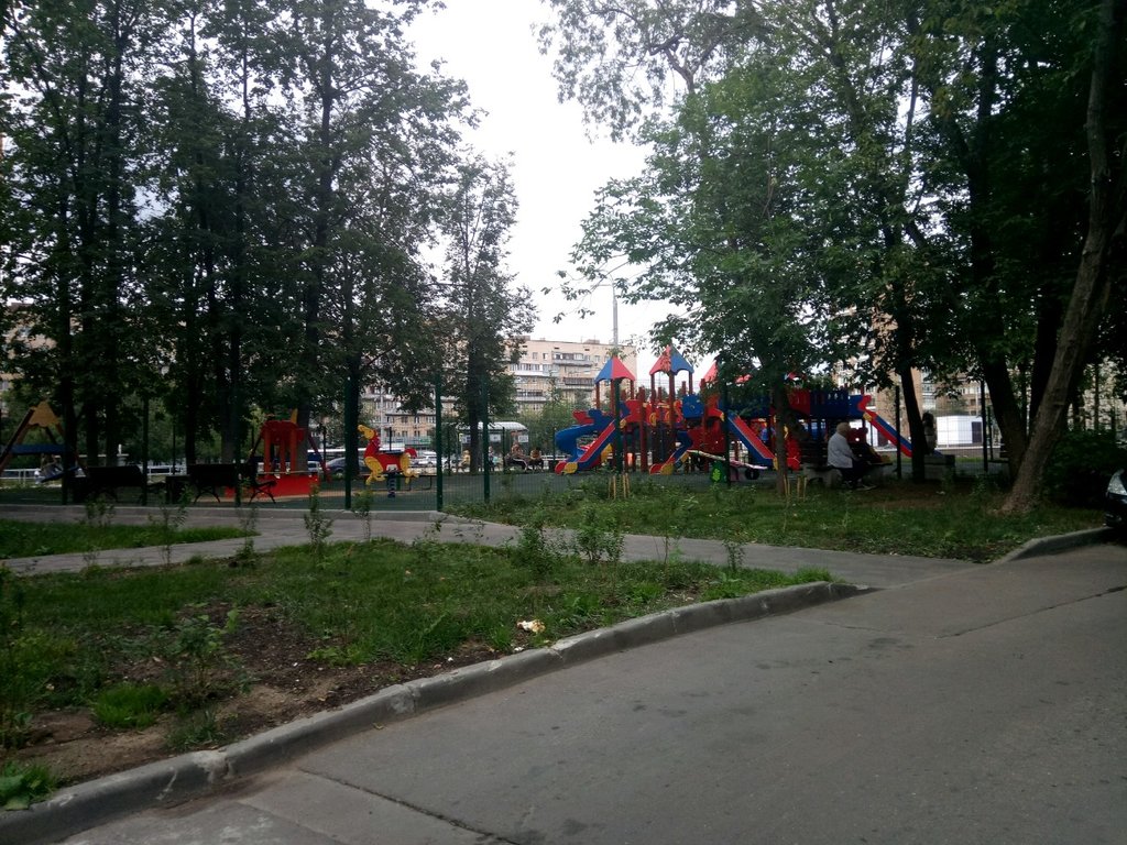 Oyun alanı Playground, Moskova, foto
