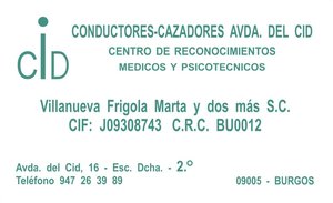 Centro médico Cid (Comunidad Autónoma de Castilla y León, Burgos, Valle de Valdelucio, Renedo de la Escalera), tıp merkezleri ve klinikler  Burgos'tan