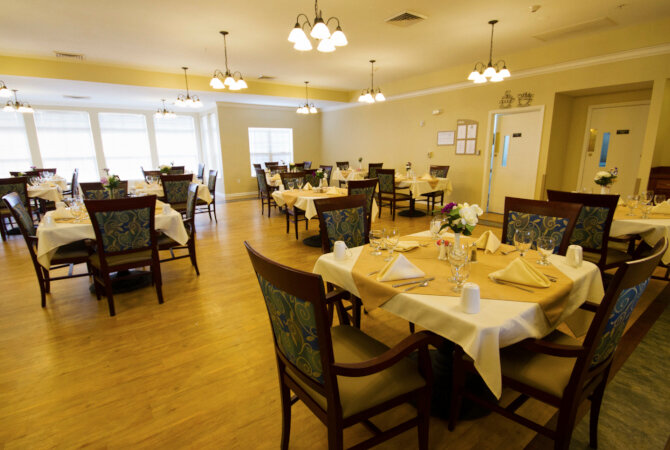 Huzurevi, bakımevi Whitlock Place, İndiana Eyaleti, foto