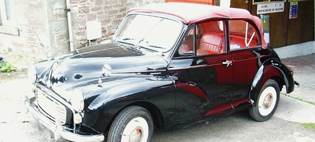 Otomobil servisi Gordon Needs Bodyshop, İskoçya, foto