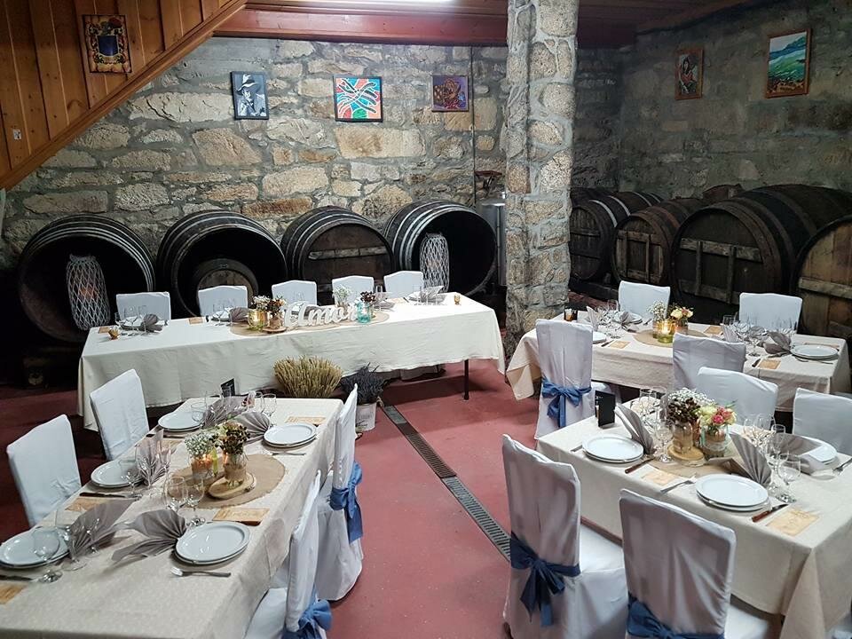 Restoran Mesón Da Lamprea, Galisya, foto