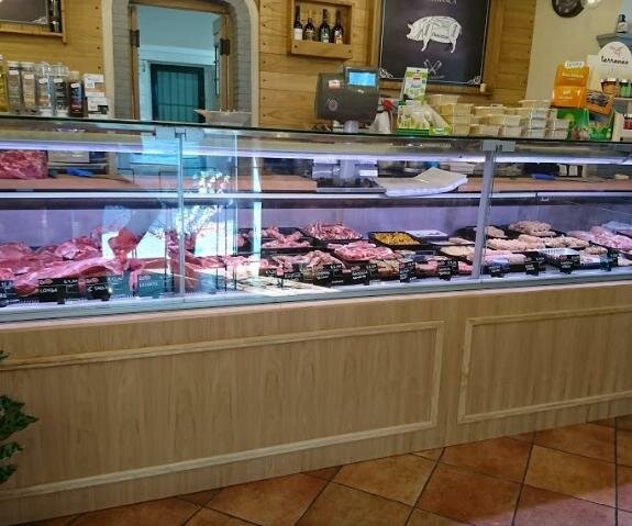 Toptan et ürünleri Macelleria La Chianca, Sicilya, foto