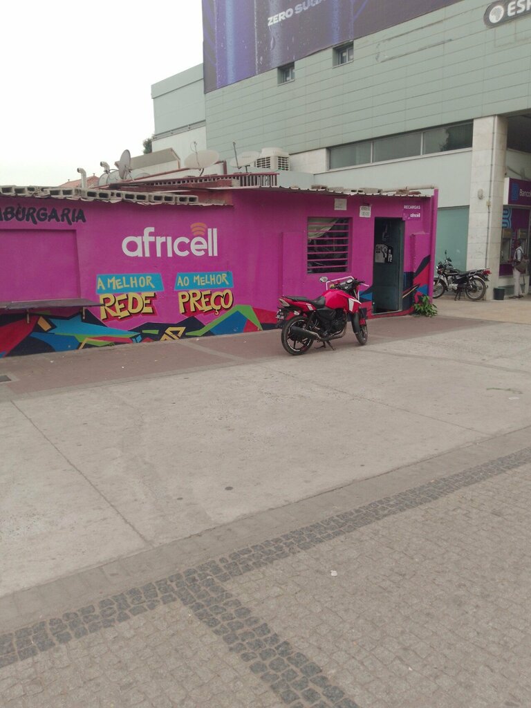 Market Africell e mine mercado, Loanda, foto