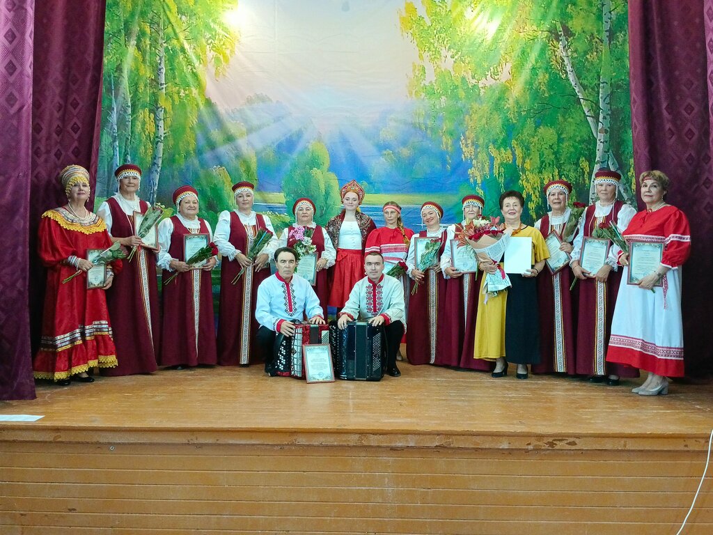 Kültür ocakları Golubinsky Village Club, Moskova ve Moskovskaya oblastı, foto