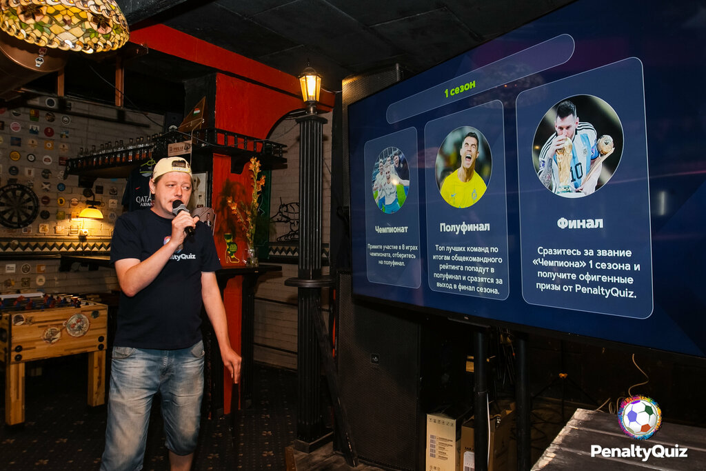 Quiz oyunlarının organizasyonu PenaltyQuiz, Tomsk, foto