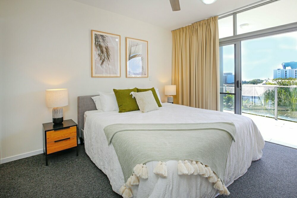 Kısa süreli konaklama City Centre Apartment with Mountain View, Cairns, foto