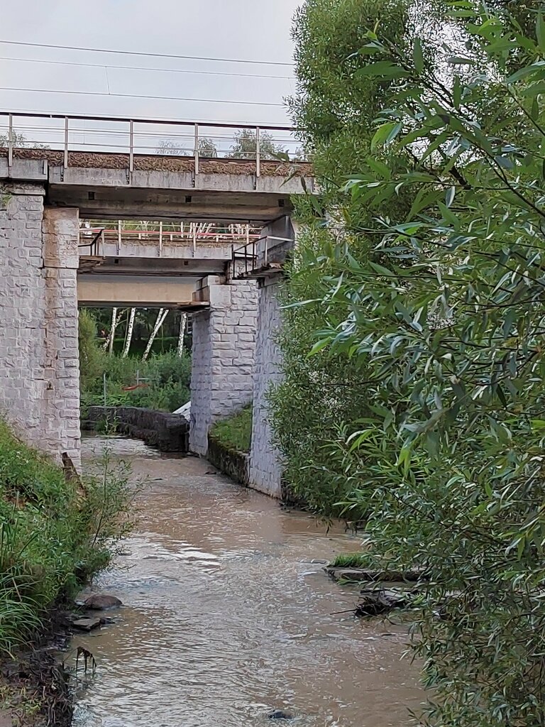 Pınar, çay Spring, stream, Moskova, foto