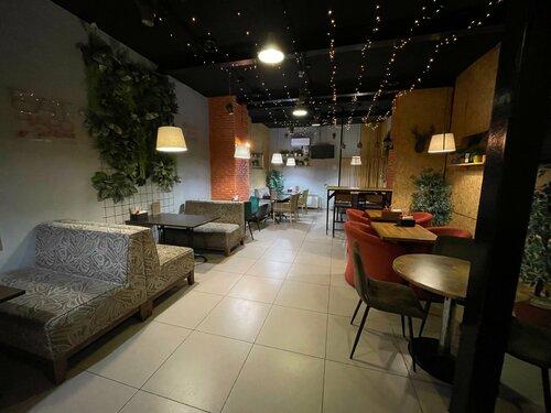 Suşi restoranı Bamboo, Triohgorny, foto