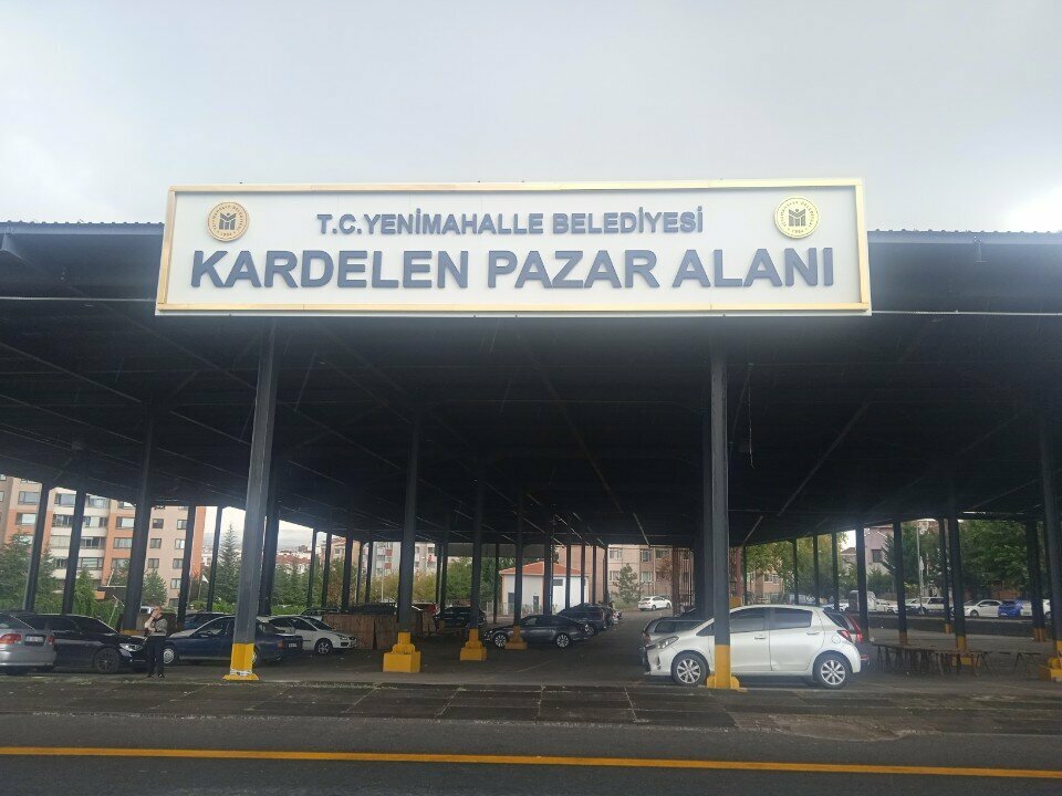 Pazarlar ve çarşılar Kardelen Semt Pazarı, Ankara, foto