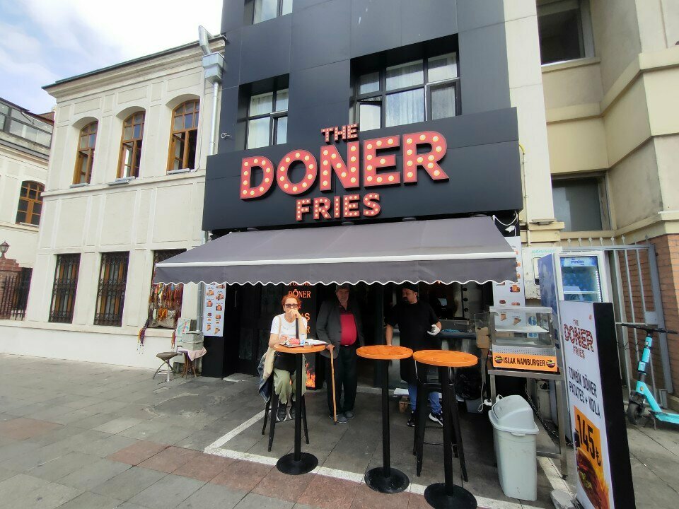 Fast food The Döner Fries, İstanbul, foto