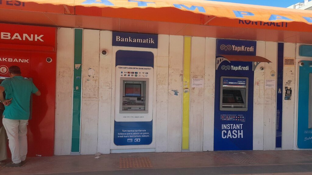 ATM'ler Türkiye İş Bankası Bankamatik, Antalya, foto