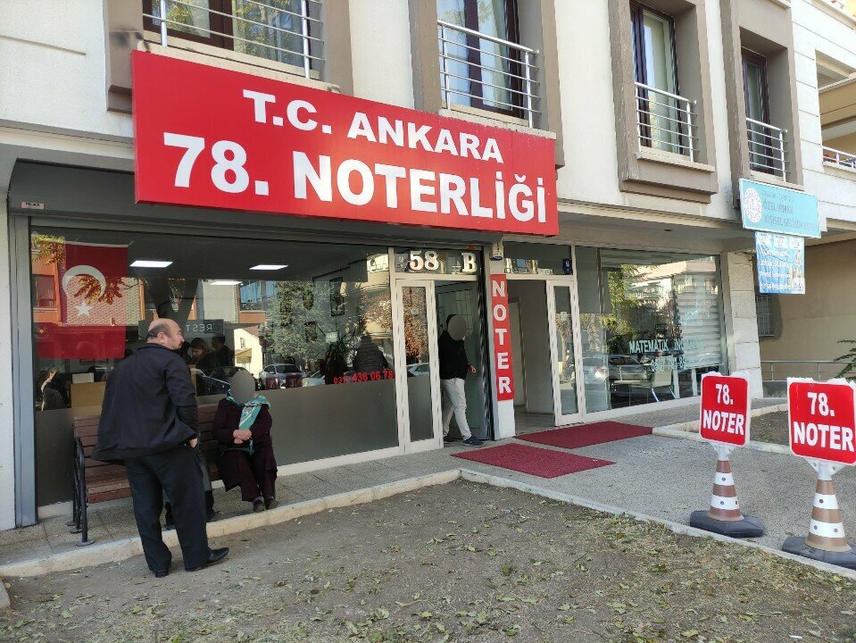 Noterler Ankara 78. Noterliği, Ankara, foto