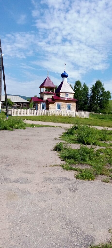 Ortodoks kiliseleri Часовня мученика Трифона, Zabaykalski krayı, foto