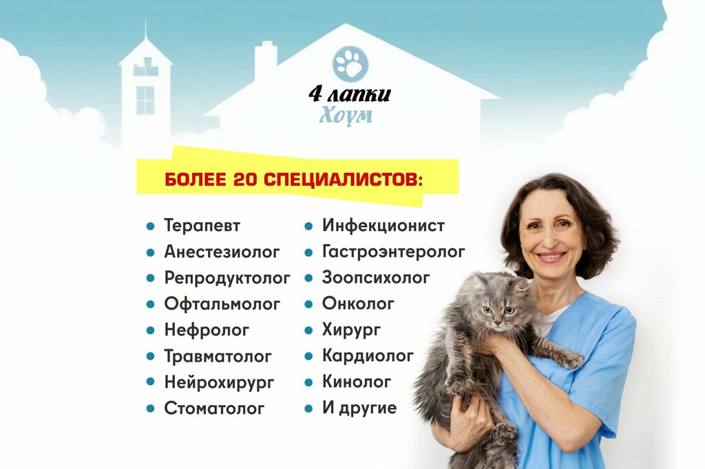 Veteriner klinikleri Четыре Лапки Хоум, Dedovsk, foto