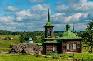 Нижнесинячихинский музей-заповедник деревянного зодчества и народного искусства имени И. Д. Самойлова (Pervomayskaya ulitsa No:20, selo Nizhnyaya Sinyachikha), müzeler ve sanat galerileri  Sverdlovskaya oblastından