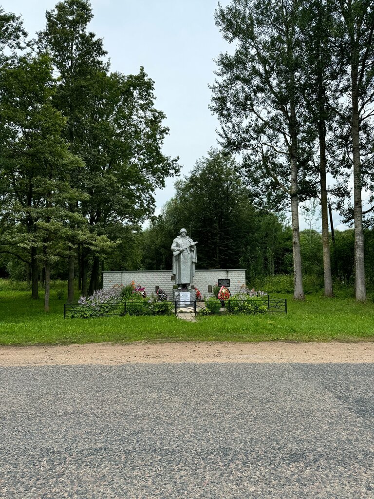 Anıt, heykel Братская могила № 2594, Vitebskaya oblastı, foto