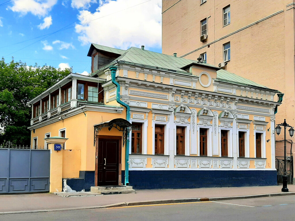 Turistik yerler Городская усадьба А.М. Новиковой - Т.П. Прусаковой, Moskova, foto