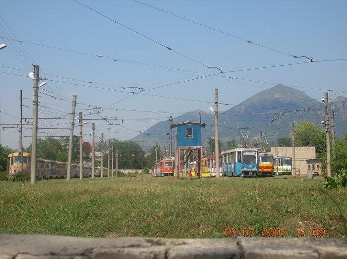 Tramvay garajları Трамвайное депо № 2, Pyatigorsk, foto