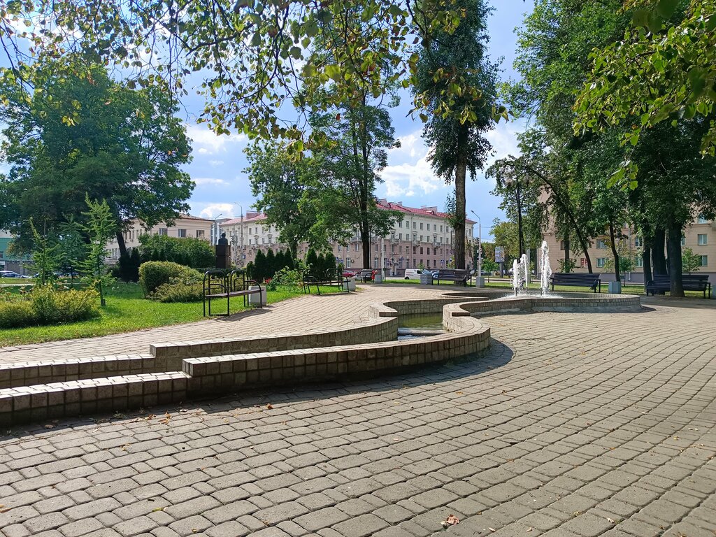 Çeşme Фонтан Симон Боливар, Minsk, foto