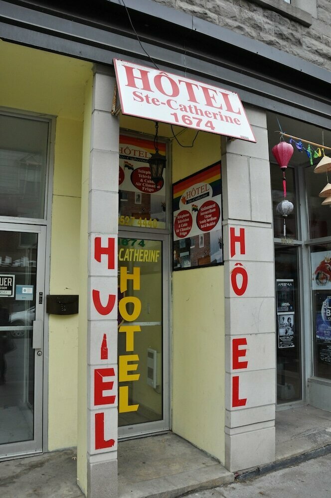 Otel Hôtel Ste-Catherine, Montreal, foto