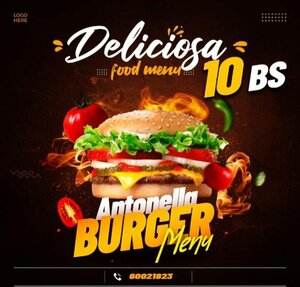 Antonella Burger (Santa Cruz de la Sierra, Avenida Santos Dumont), fast food  La Paz'dan